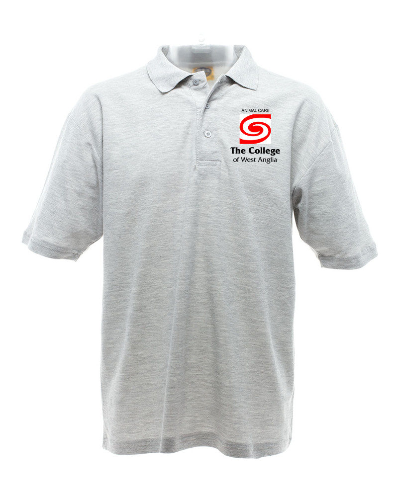 Animal Care Grey Polo Shirt (UCC003) - LA Clothing Solutions